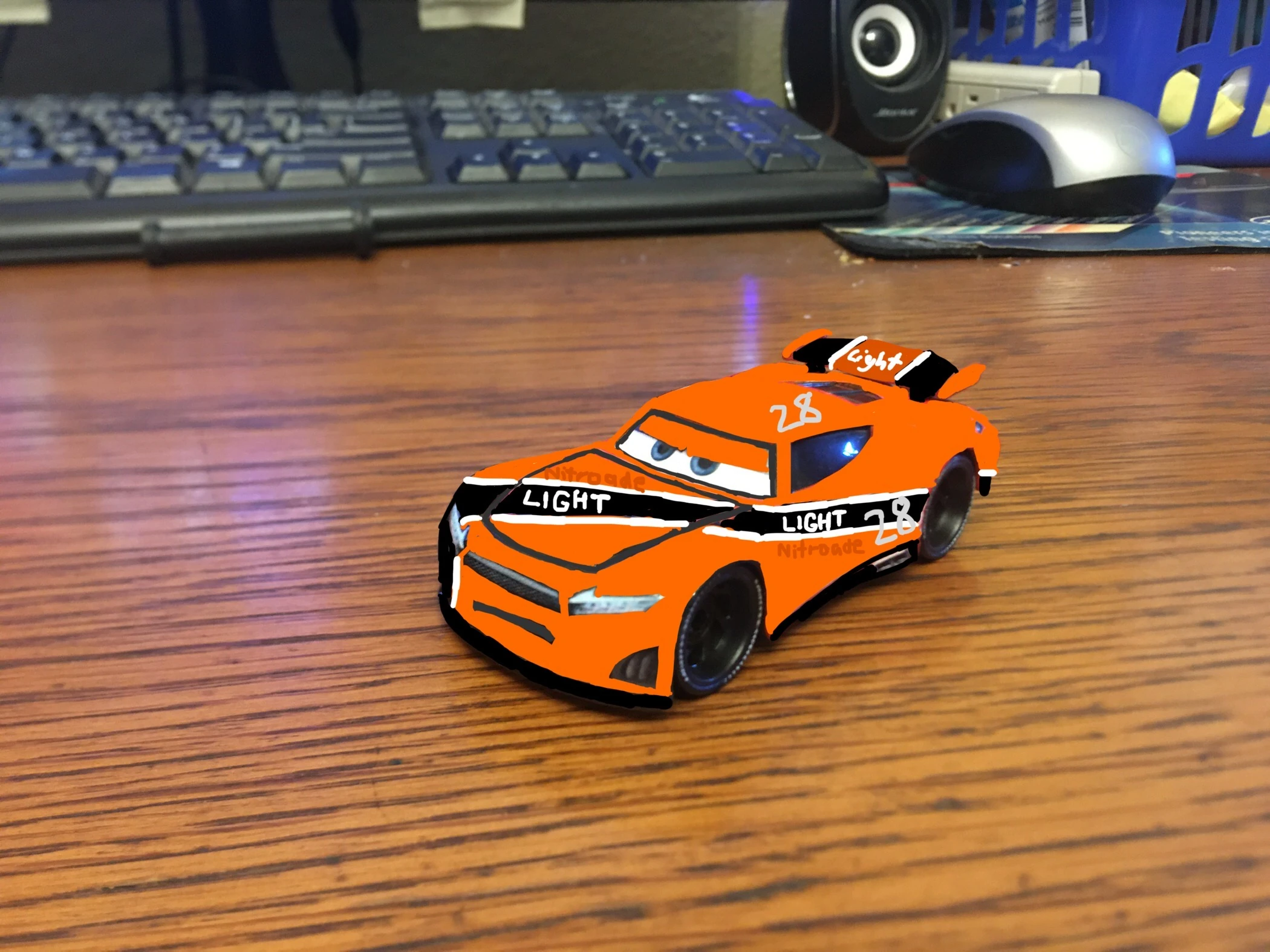 This is Nitroade Light Tim Treadless' Diecast Model! | Fandom
