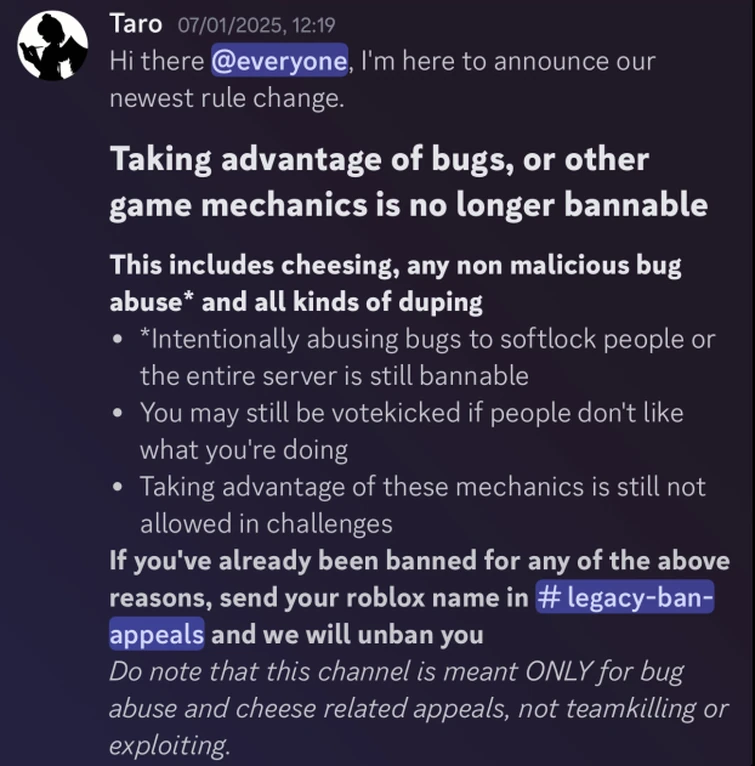 How does one appeal an outdated ban? | Fandom