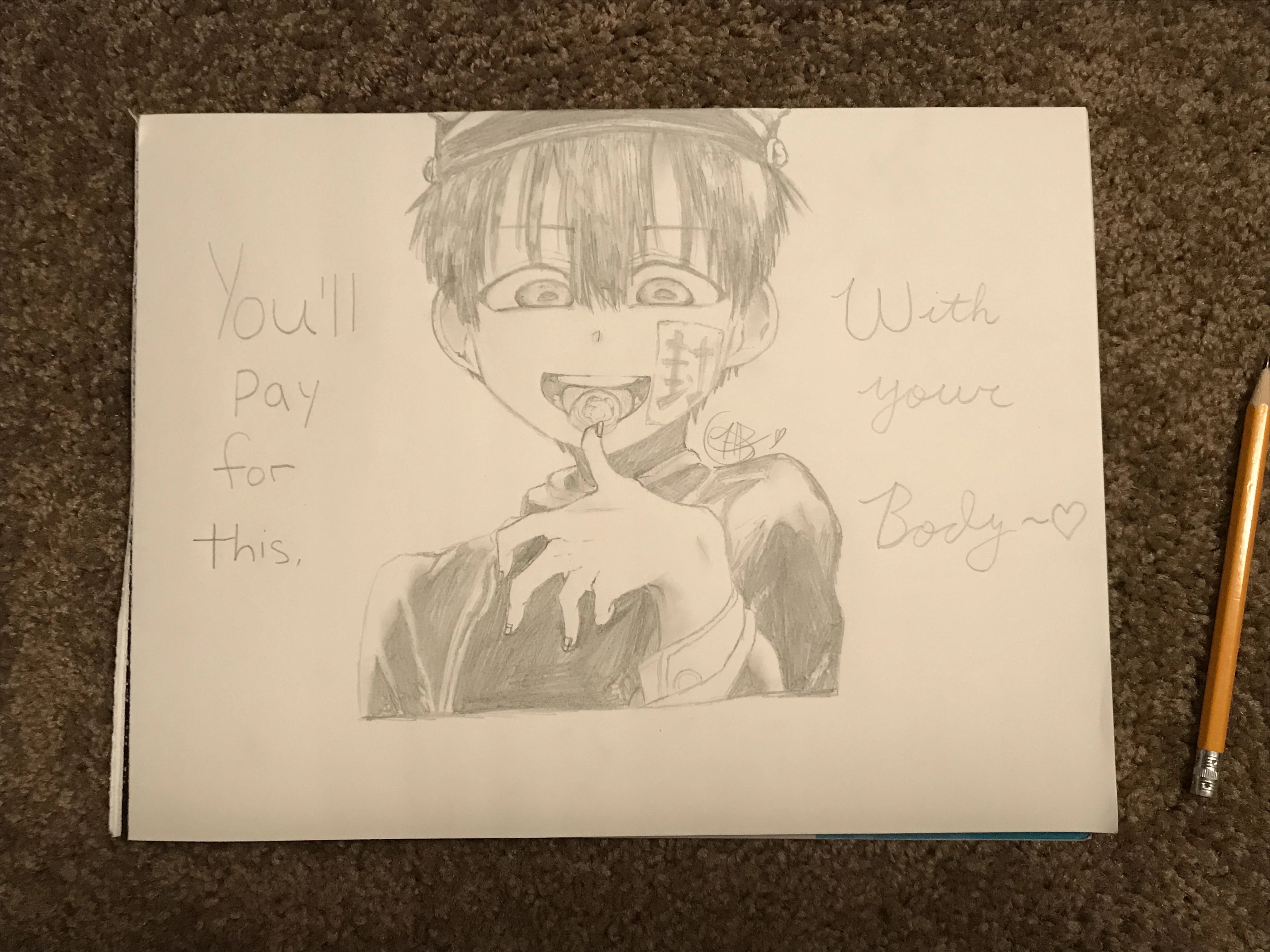 Hanako drawing | Fandom