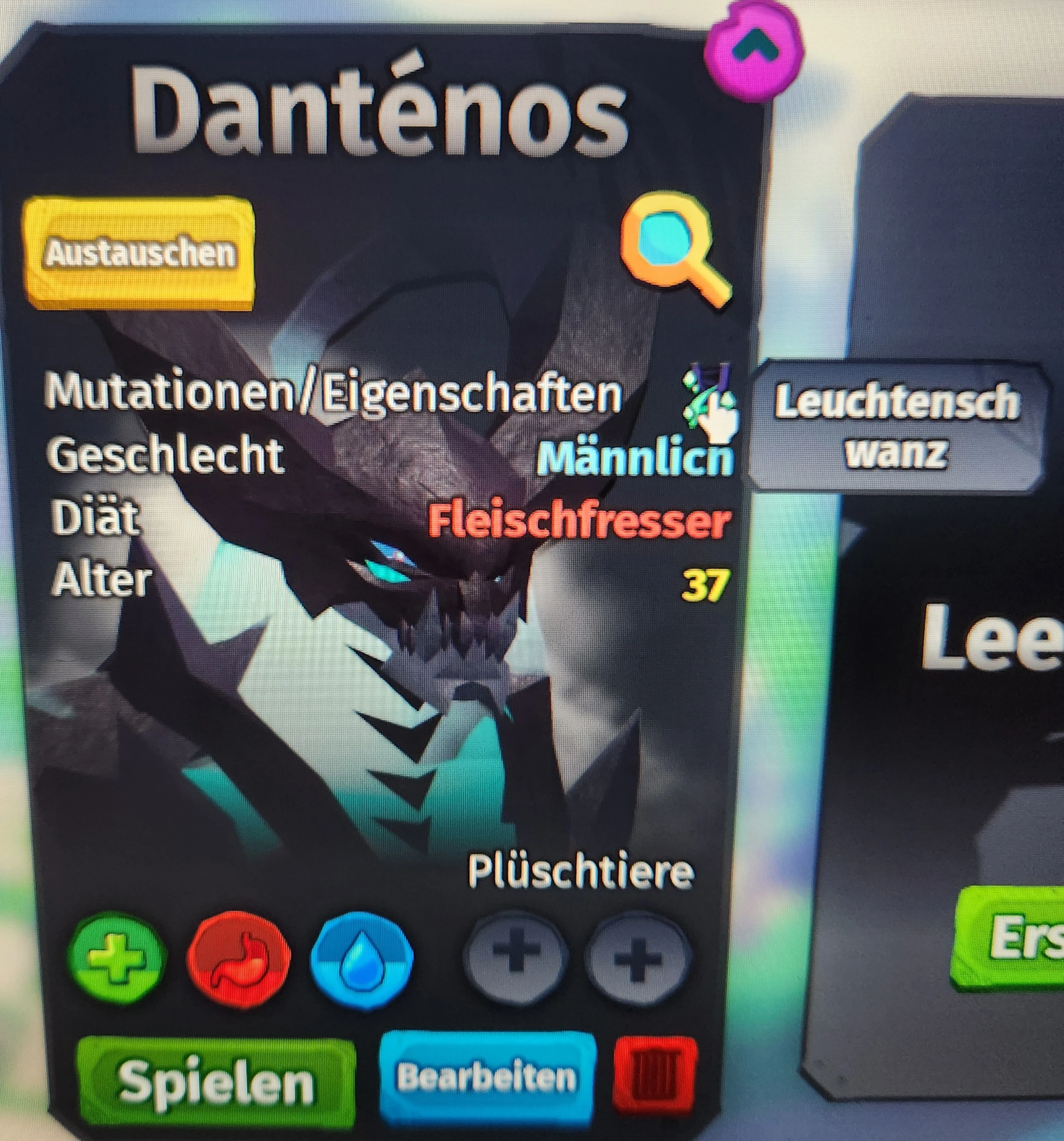 Selling this glowtail dantenos | Fandom