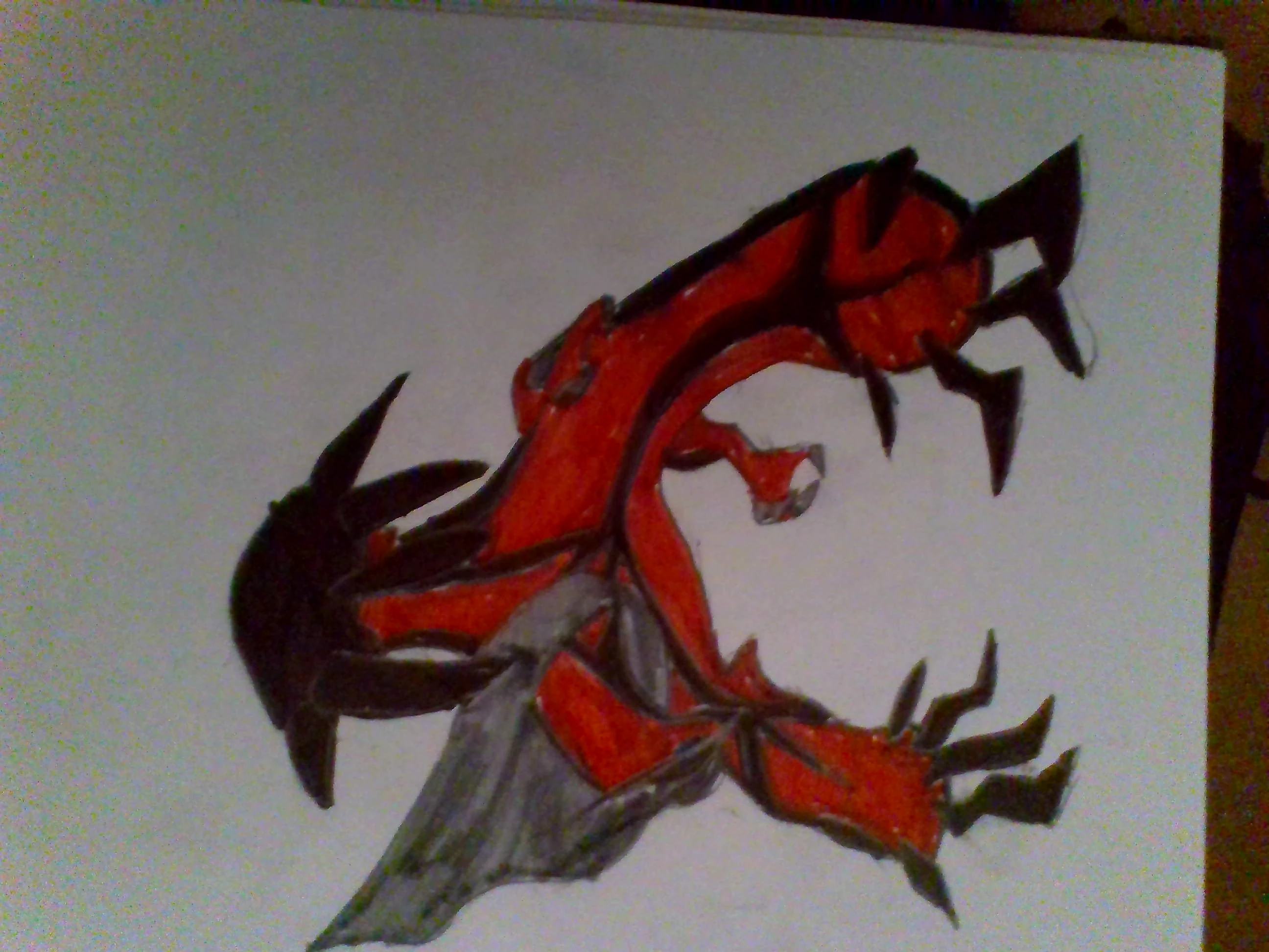 finished yveltal drawing! | Fandom