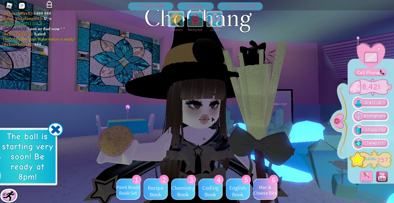 Its Cho Chang chilling with a potato :> | Fandom