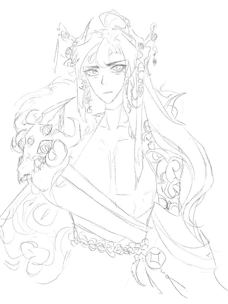 Just some humanized nakamaska doodle | Fandom