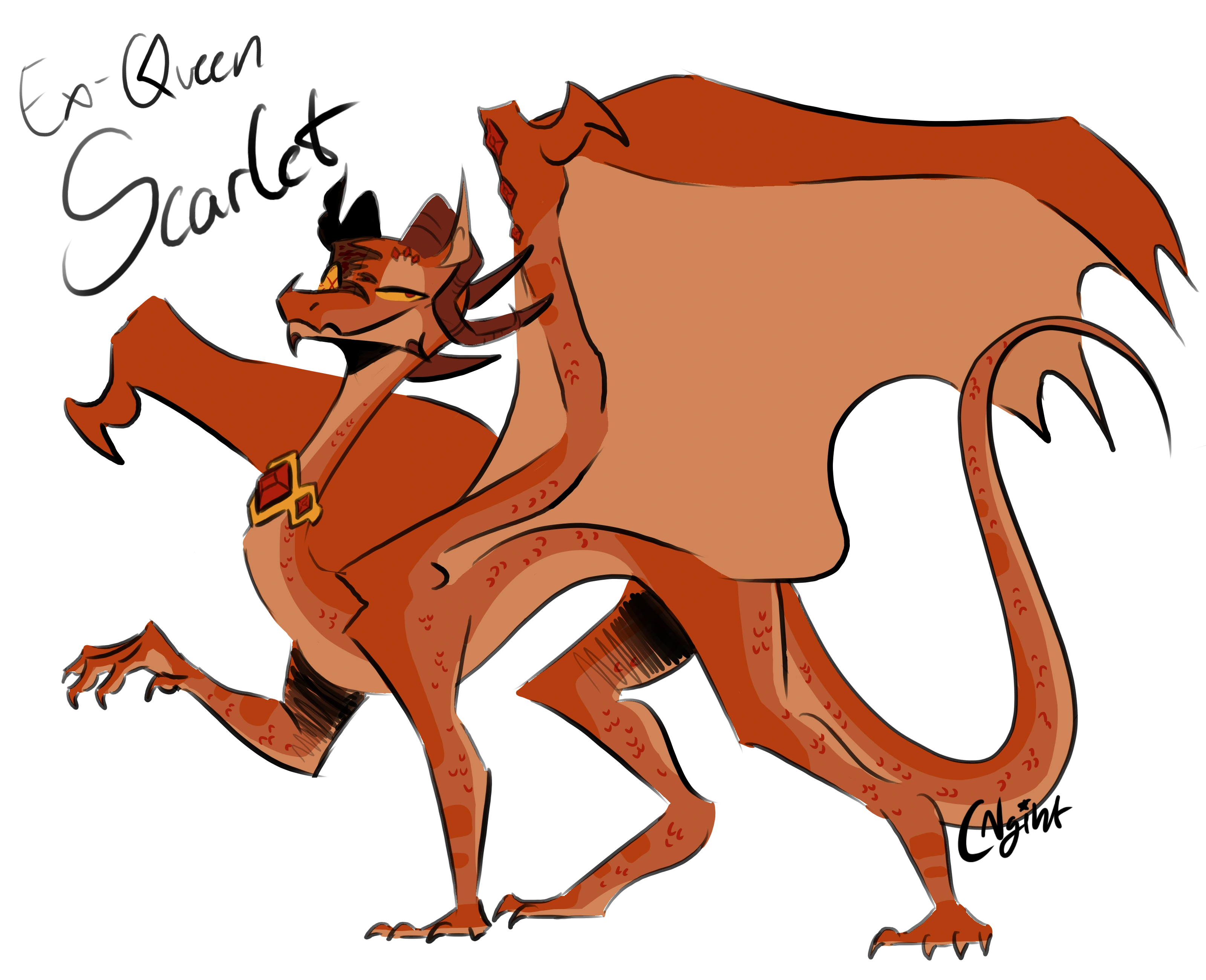 Canon Character Refs Revamped Day 49, Ex-Queen Scarlet | Fandom