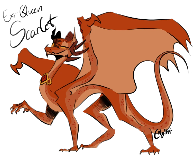 Canon Character Refs Revamped Day 49, Ex-Queen Scarlet | Fandom