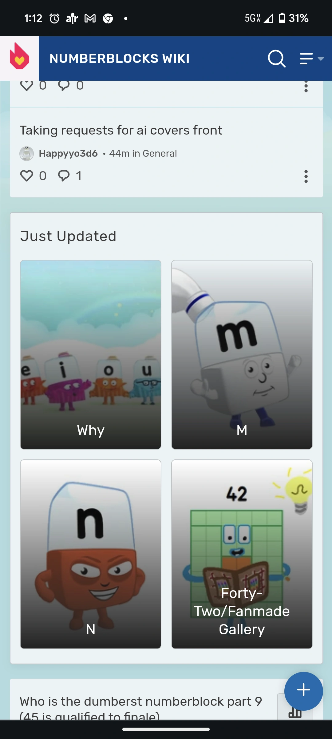 M and N ask why 42 hasn't appeared in any Numberblocks episodes in ...