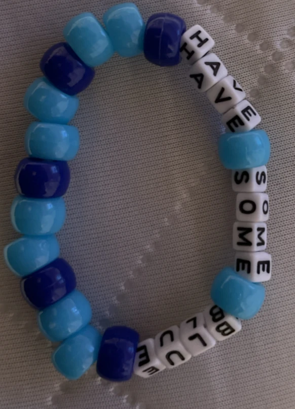 here’s a quirky bracelet i made that im going to complain abt : | Fandom