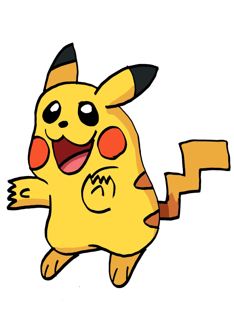 My drawing of Pikachu | Fandom