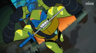 Leonardo tries to slash his way through multiple horror icons...can he ...