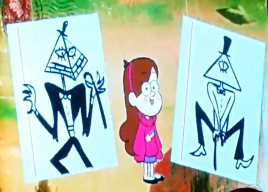 These are the real bill cipher humanoid form thing…y | Fandom