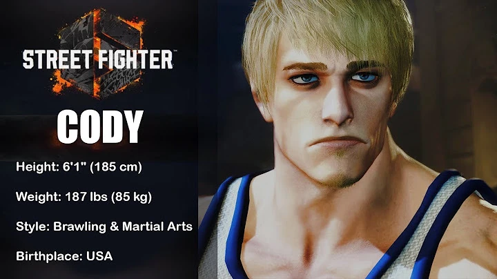 Street Fighter 6 - CODY | Fandom