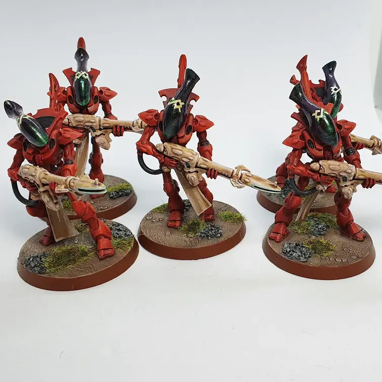 Ynnari Wraithlord and Wraithguard. | Fandom