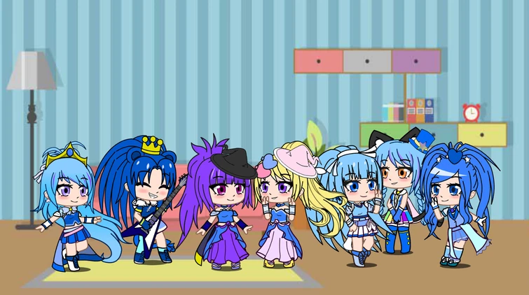 I made every single blue cure in gacha club! | Fandom