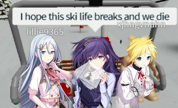 Anyway take some pjsekai memes that I saved long before getting the ...