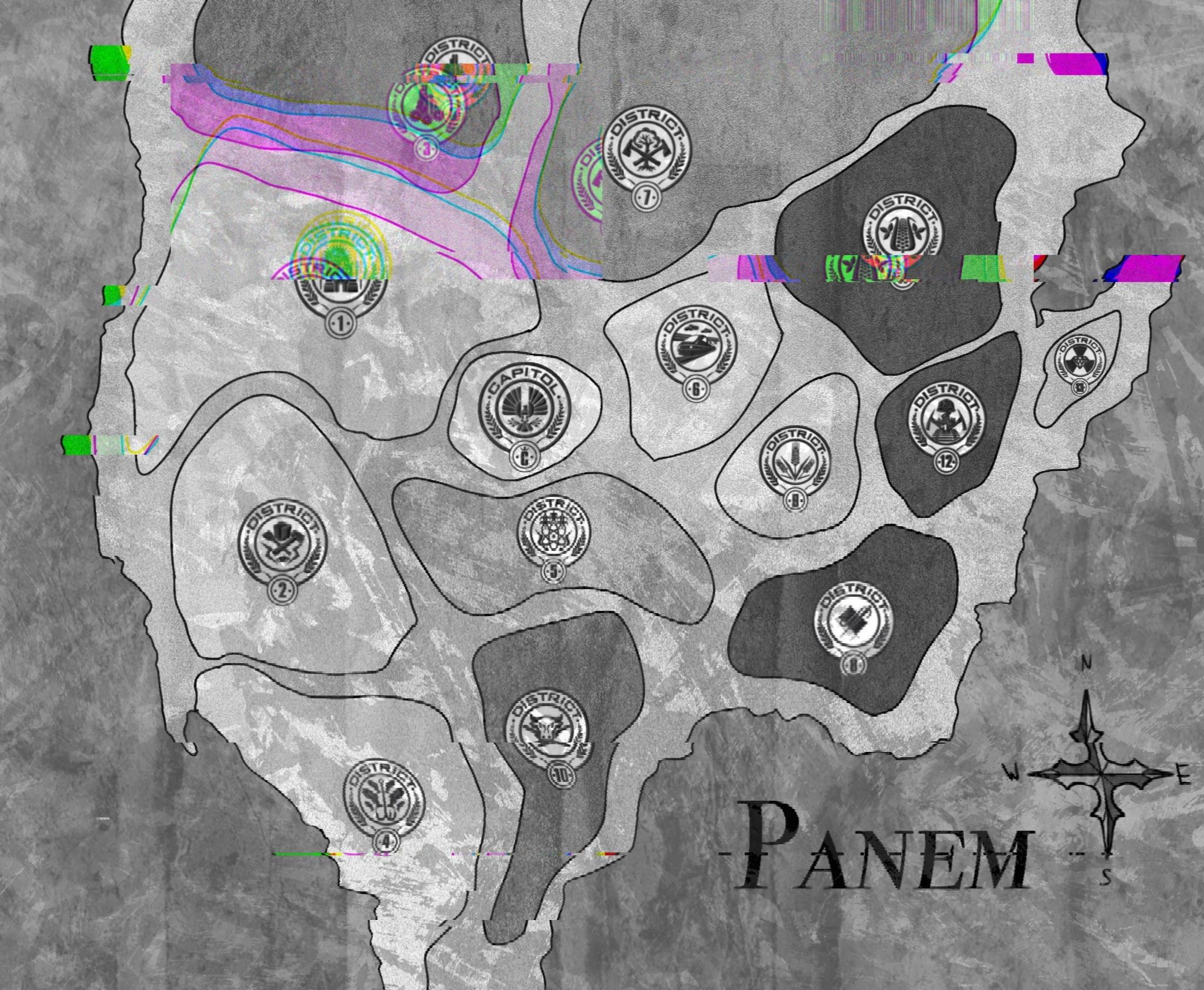An interesting Panem map! | Fandom