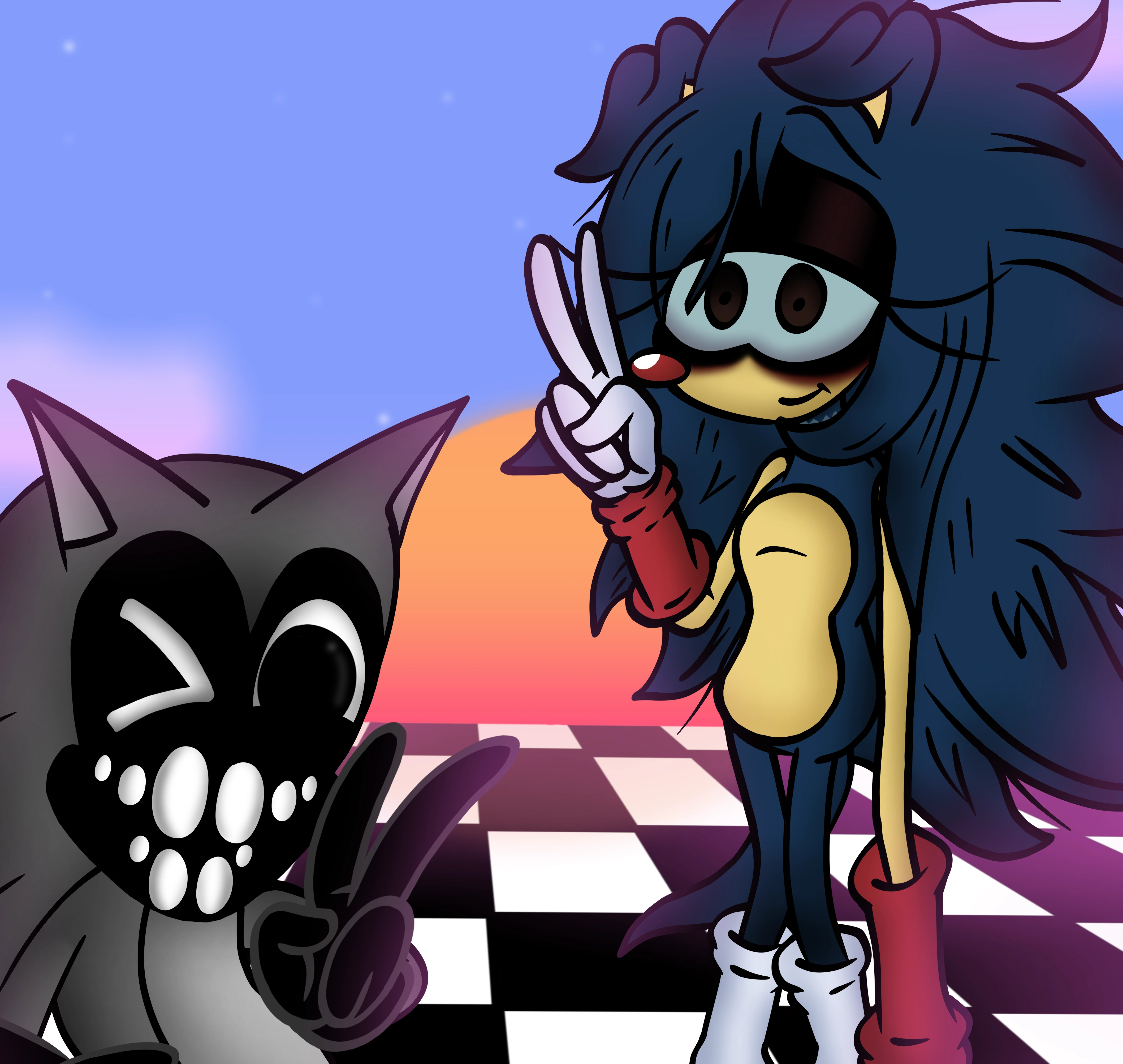 Alter-Sonic took a cool picture with Wistful | Fandom
