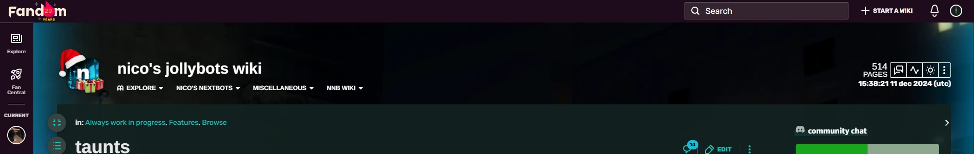 interesting fandom update | Fandom