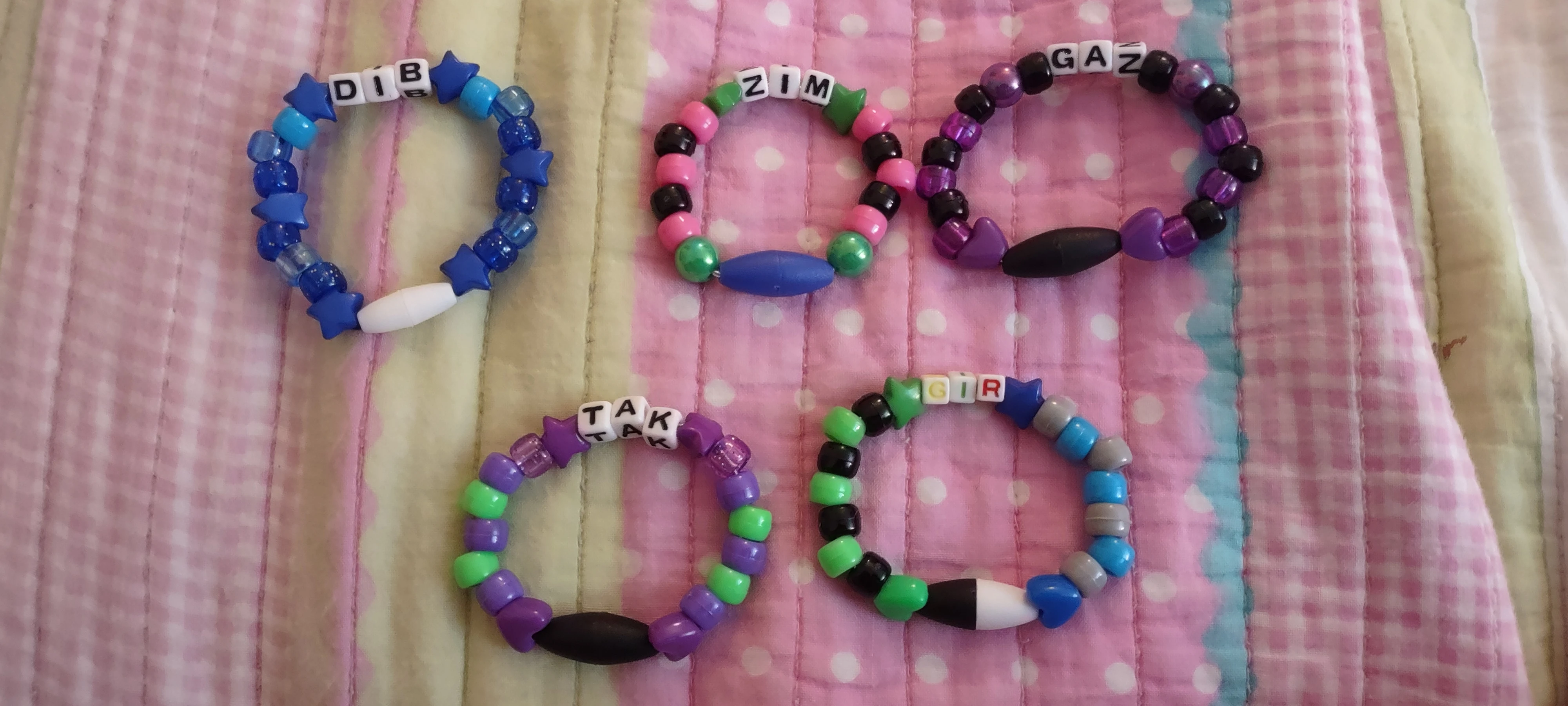 yeah boy invader Zim themed kandi | Fandom