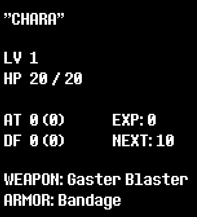 i dont remember chara having this | Fandom