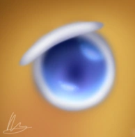 I also tried rendering a cookies eye (can you guess who??) | Fandom