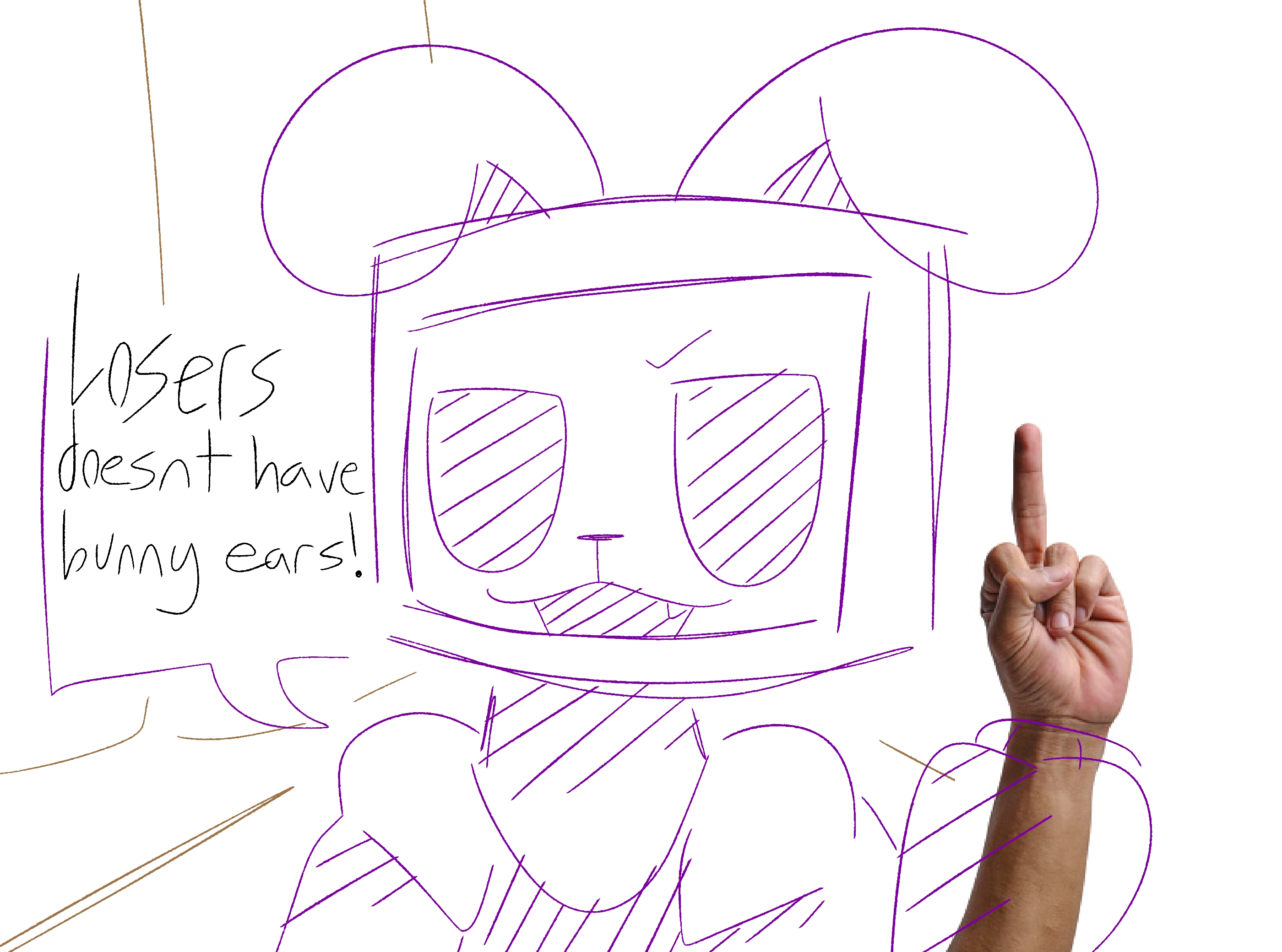 random ahh drawing because I felt bored | Fandom