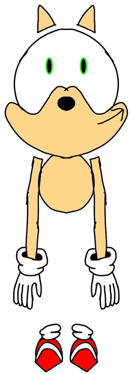 Sonic but he has no fur (joke post) | Fandom