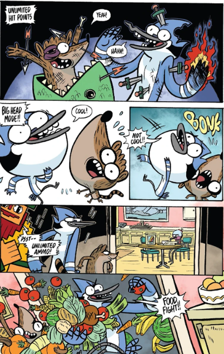 What Mordecai & Rigby can use in DEATH BATTLE. with pictures! | Fandom