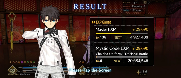 Mystic Code is already at level 6. | Fandom