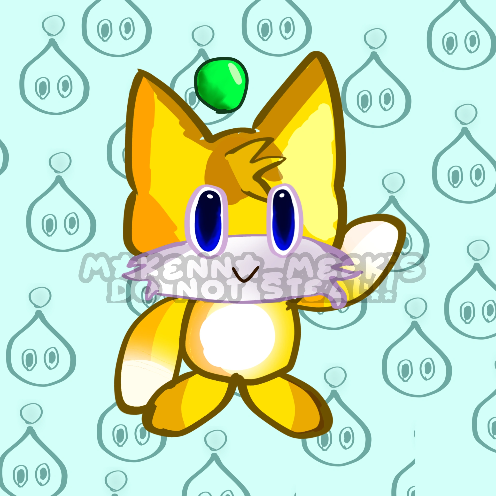 Hello! And Tails Chao Fan-art! | Fandom
