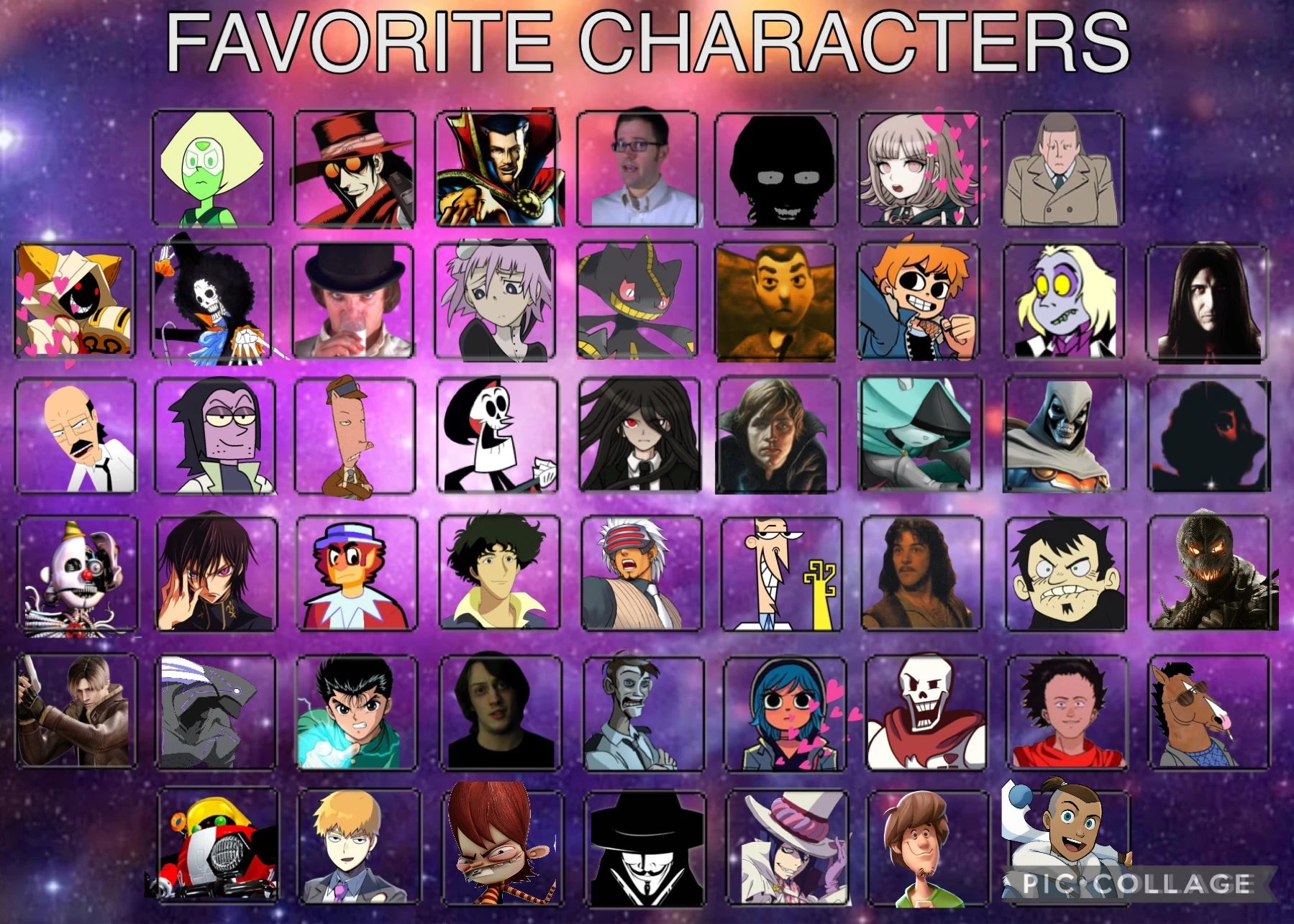 (Some of) My Favorite Characters in Fiction! | Fandom