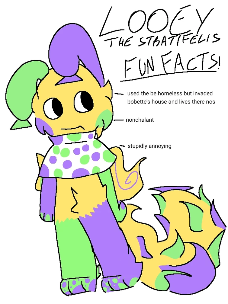 I did a minimal redesign on sonarian takeover looey | Fandom