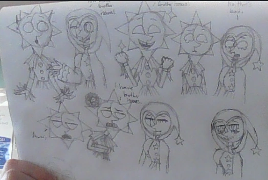 Goofy Lil Blood Moon And Blue Moon Comics:) | Fandom