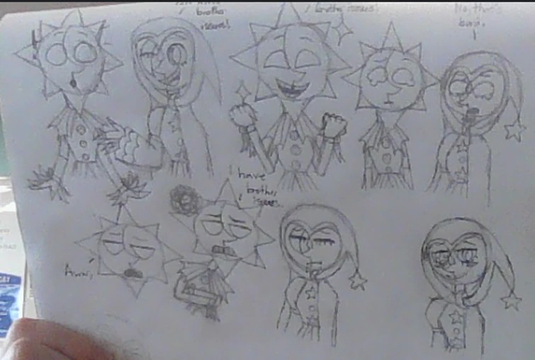 Goofy Lil Blood Moon And Blue Moon Comics:) | Fandom