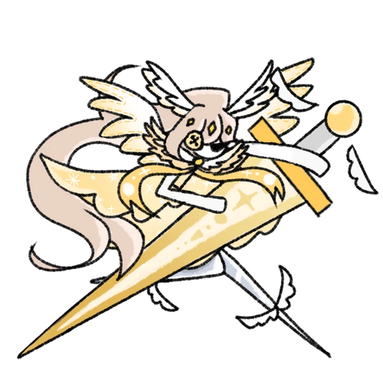 Angelic guardian seamstress (guard form) fanmade skin | Fandom