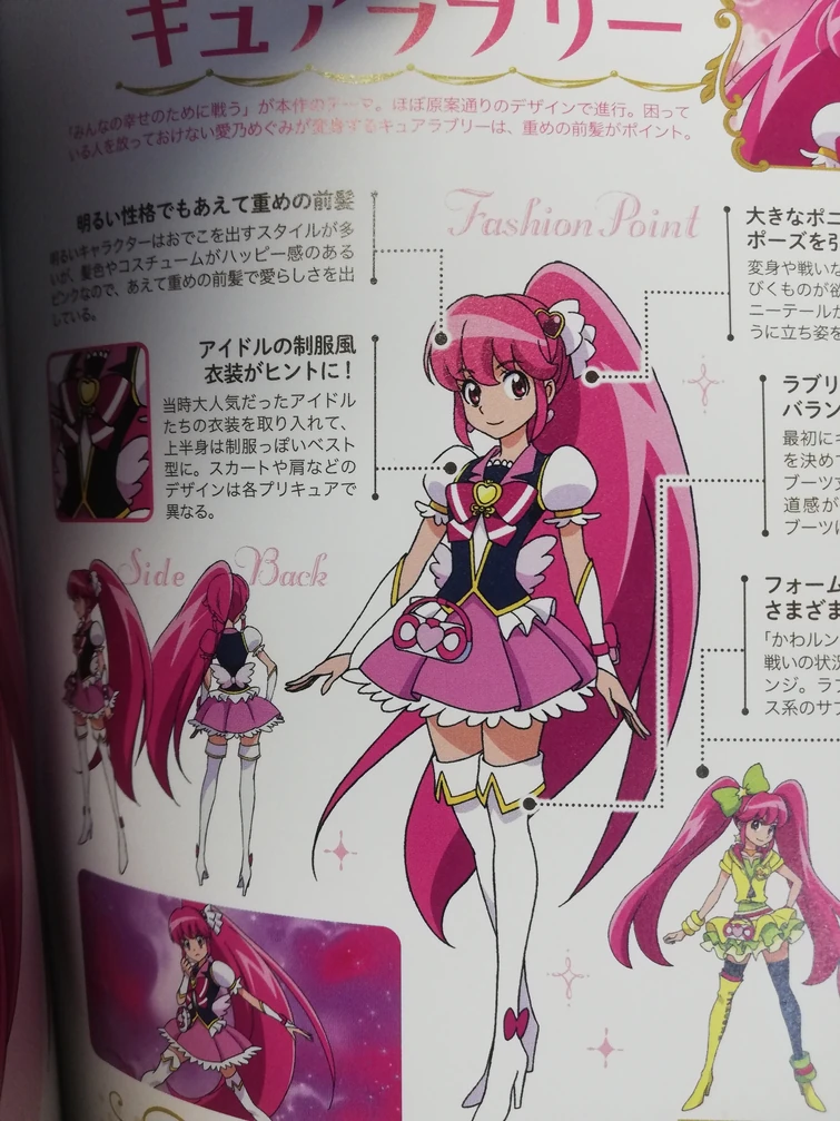 The information of Cure Lovely/Megumi Aino (on 20th Anniversary PreCure ...