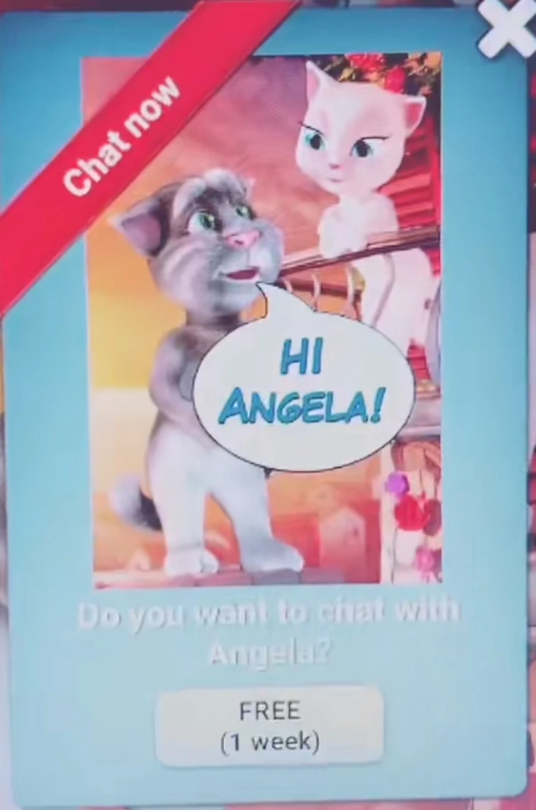 Paid chat for Tom loves Angela? | Fandom