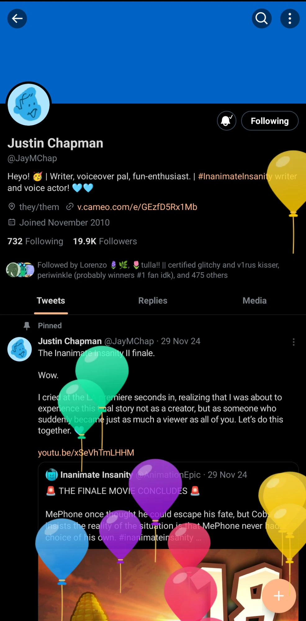happy birthday to Justin Chapman! they are 28 now | Fandom