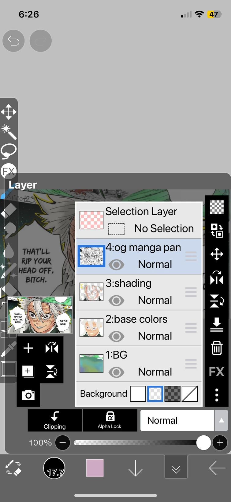 Colored Manga panel | Fandom