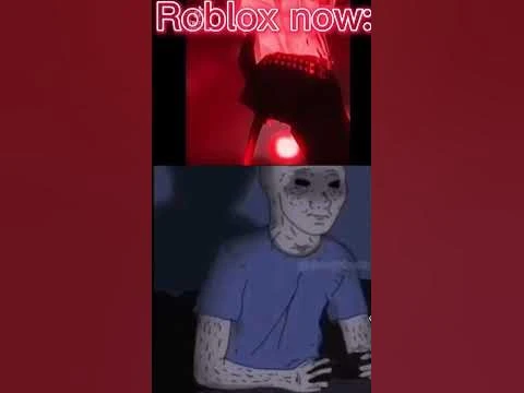 roblox then vs now 😭 | Fandom
