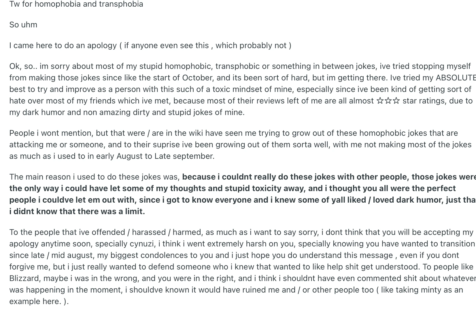 Mew’s Apology, | Fandom