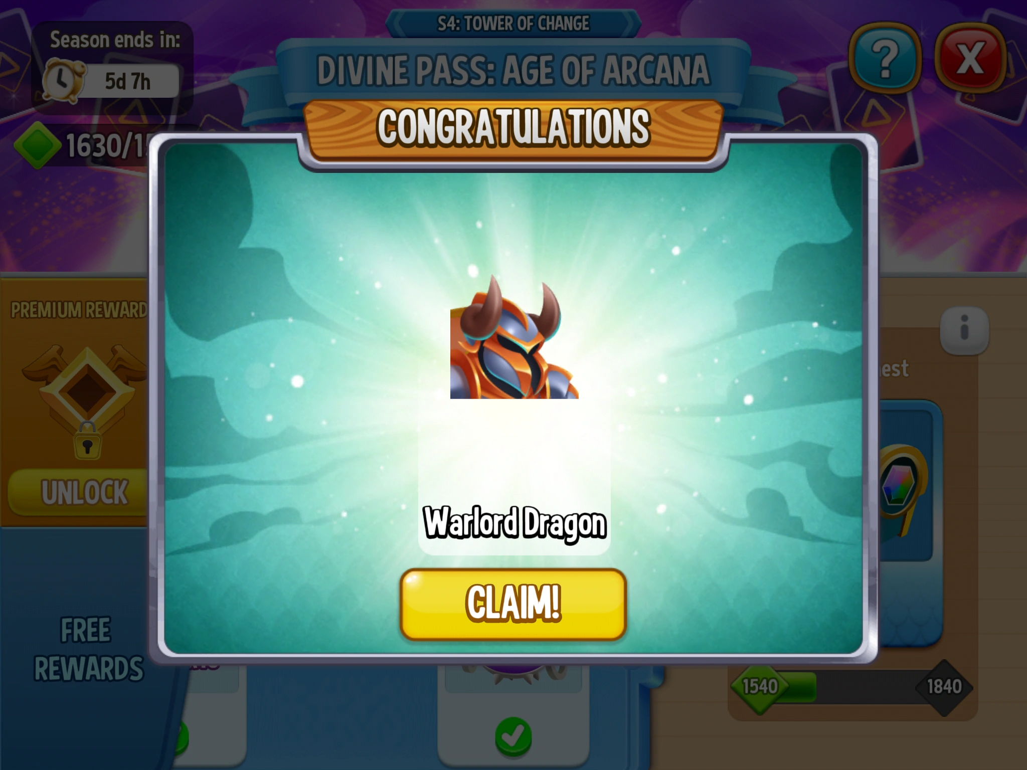 I completed the divine pass! | Fandom