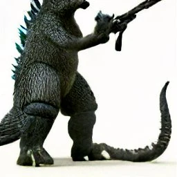 So I asked AI to show Godzilla with a Gun.. | Fandom