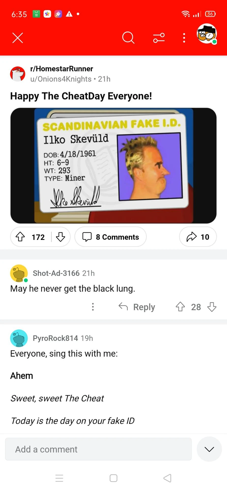 Good thing I share posts from Reddit | Fandom