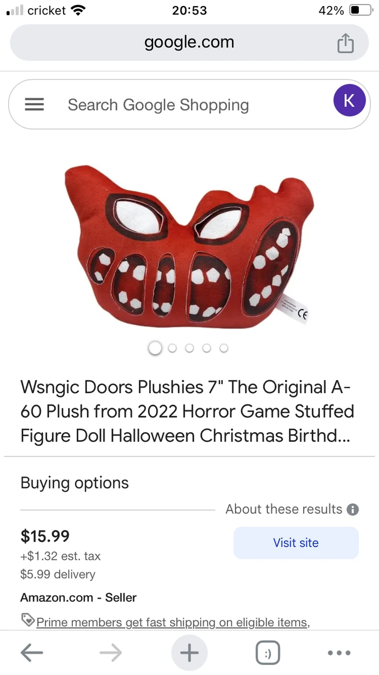 A-60 plush?!?! | Fandom