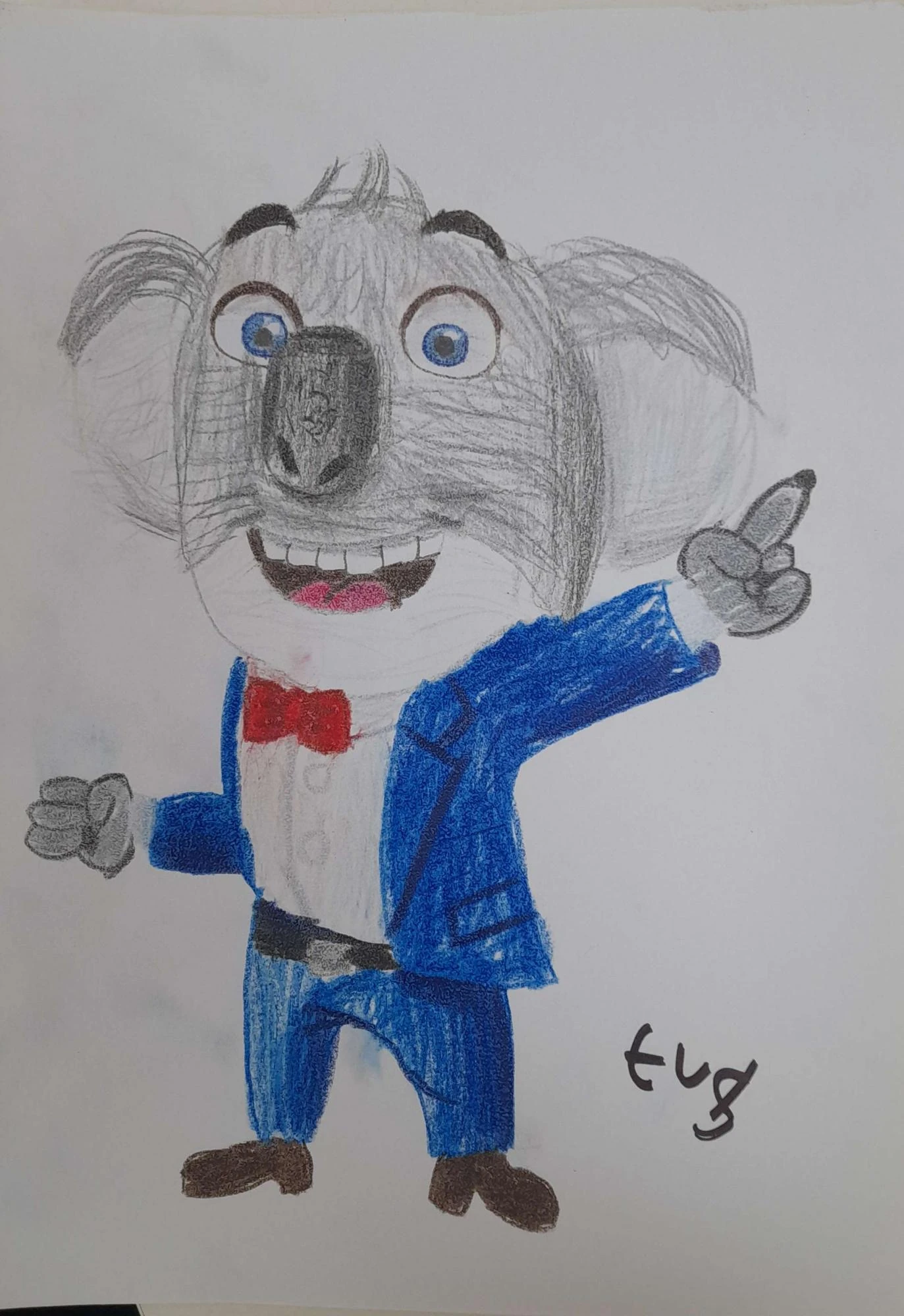 My drawing of Buster Moon | Fandom