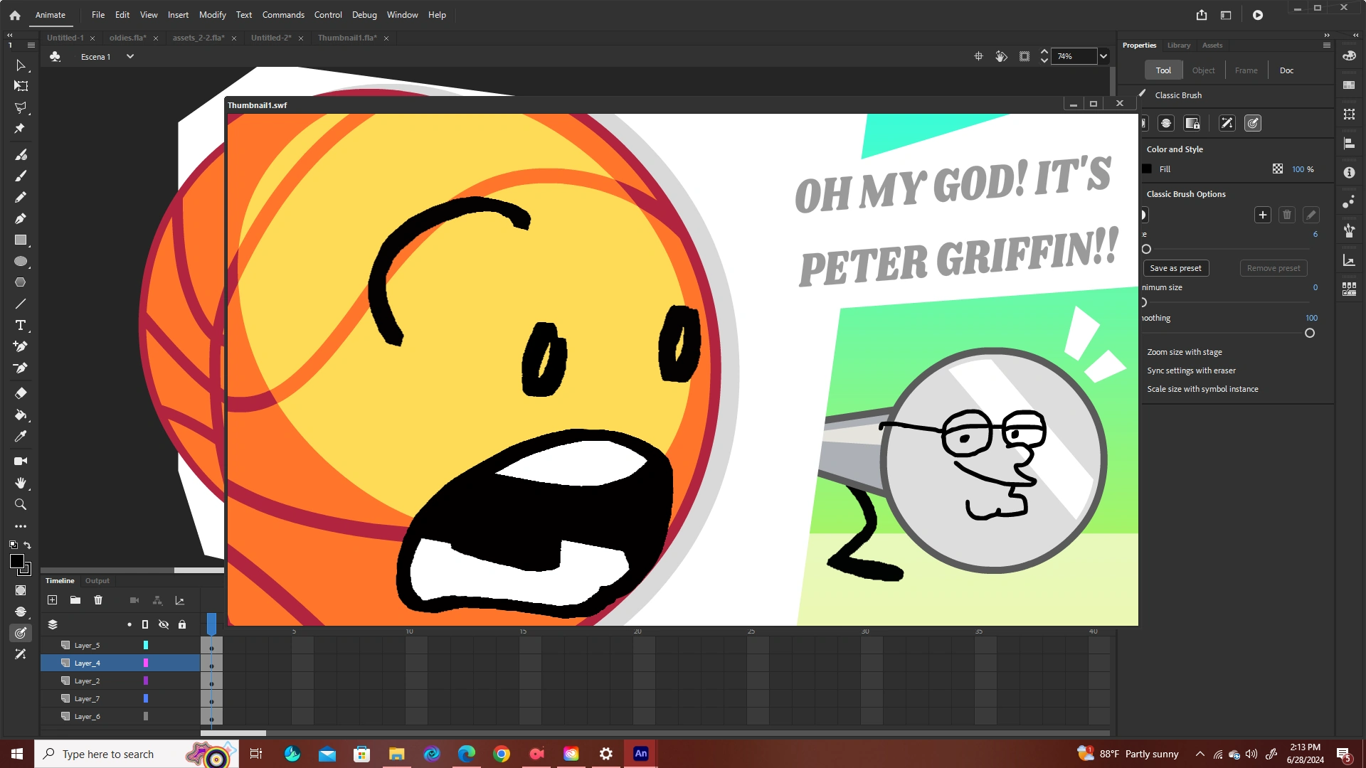 I found the unused version of the TPOT 1 thumbnail | Fandom