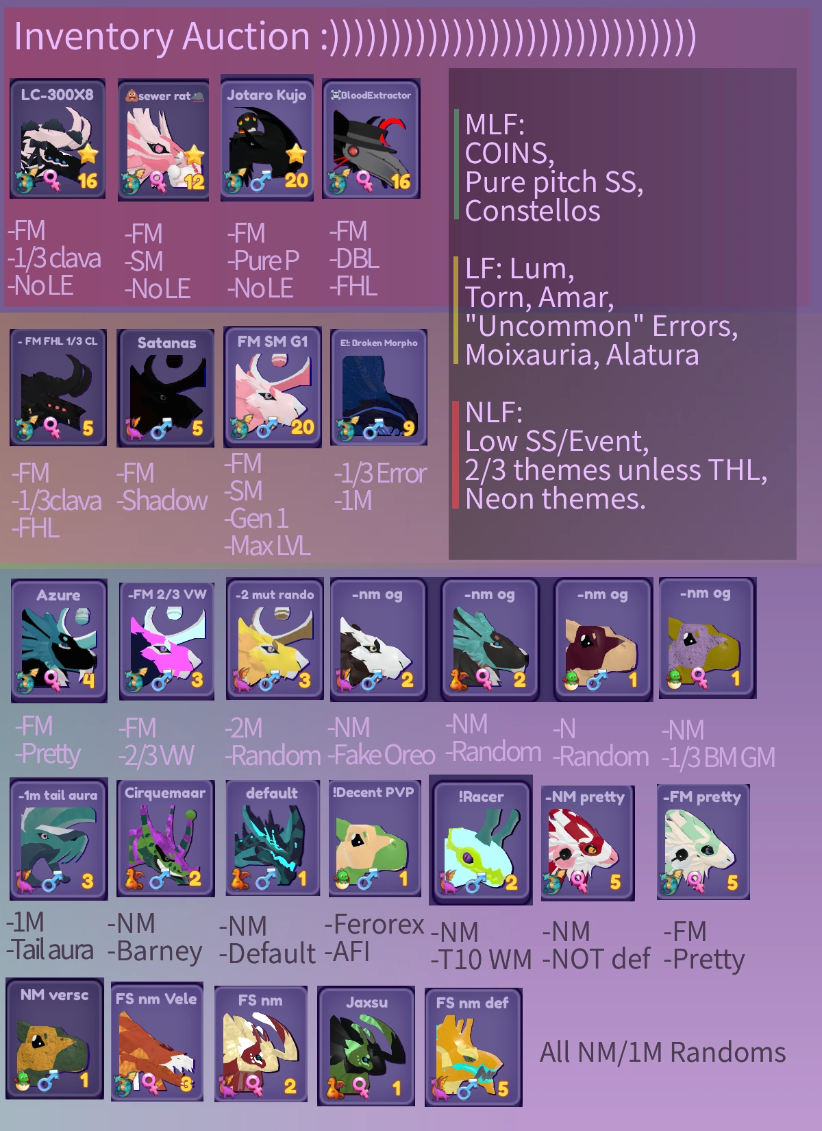 LF Pure pitch stuff! | Fandom