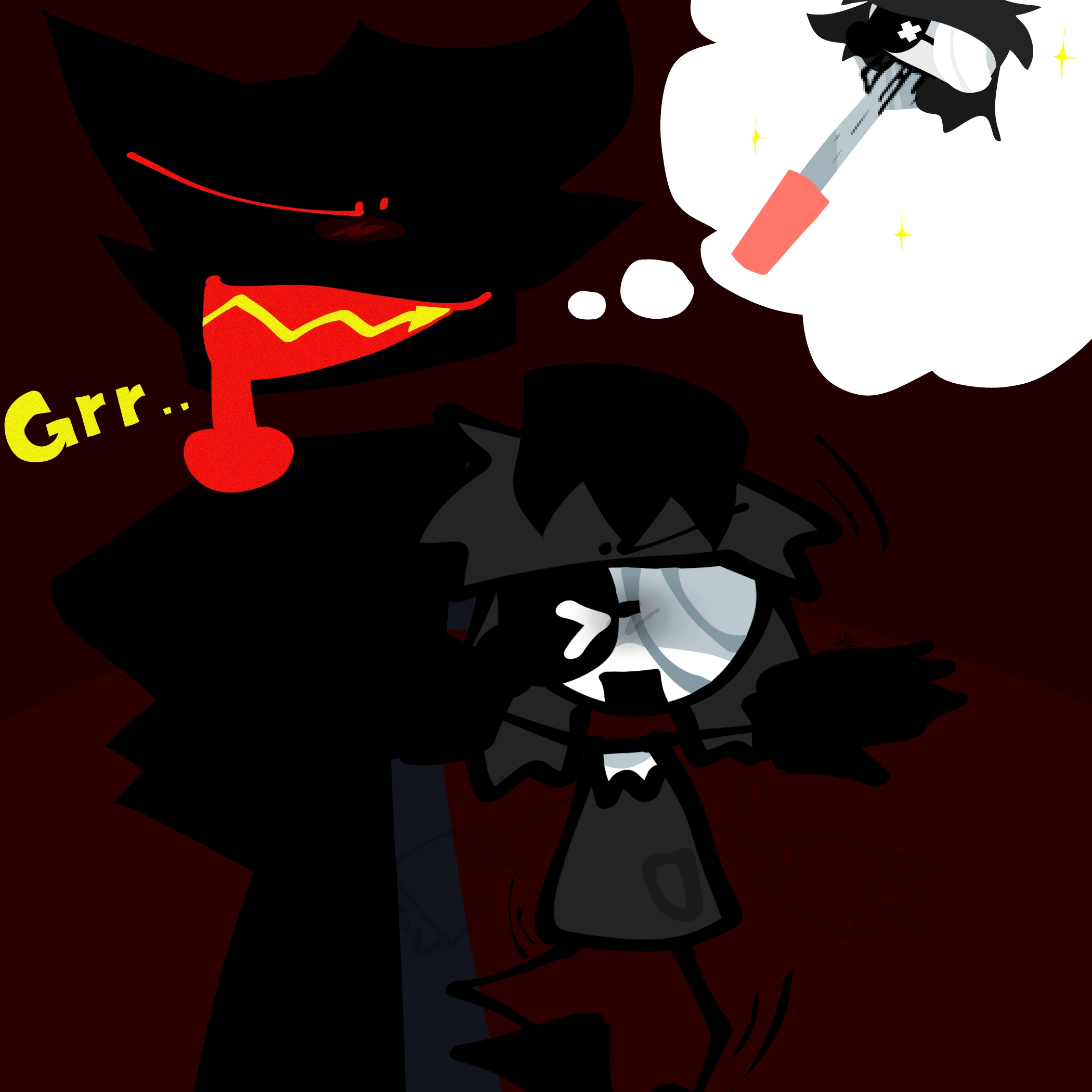 The gangster doesn't know what to do with Robby.. :( | Fandom