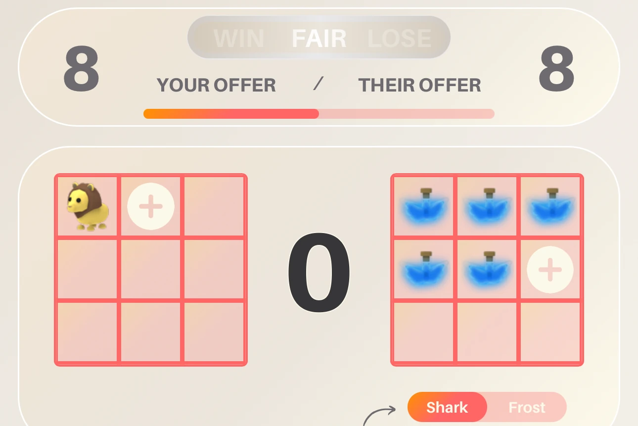 Trading np lion for 5 fly potions | Fandom