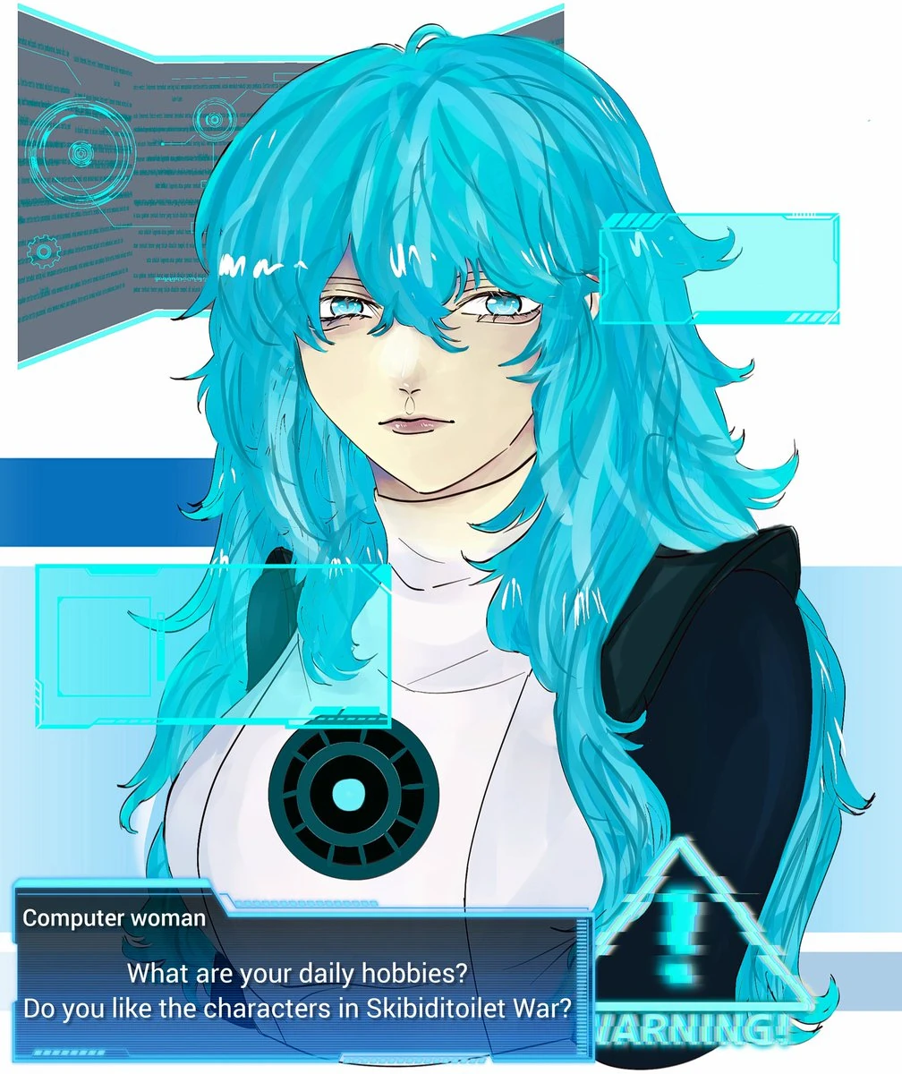 Human Computerwoman (Credits To Seven For The Artwork) | Fandom